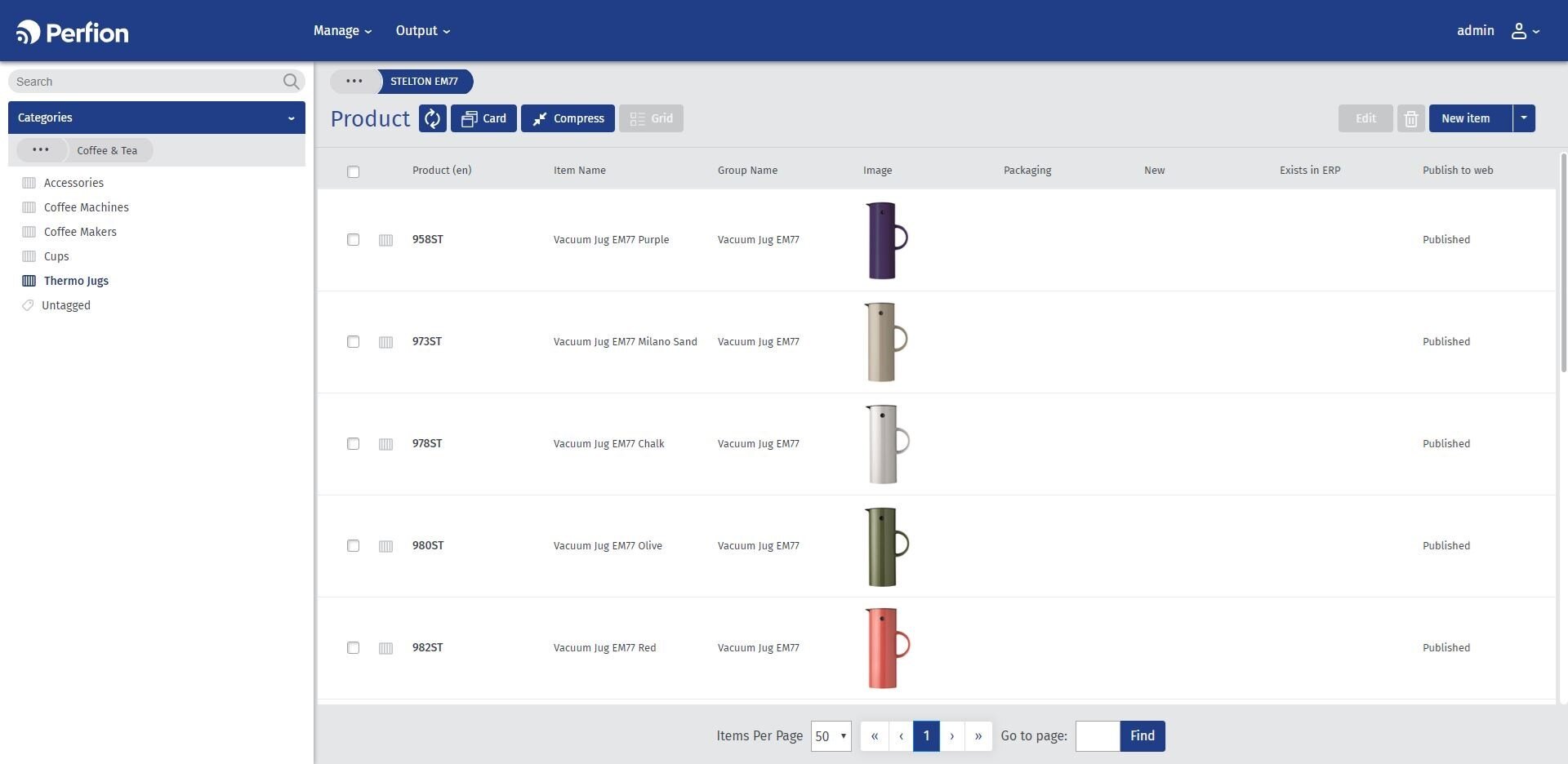 Perfion - Product Information Management
