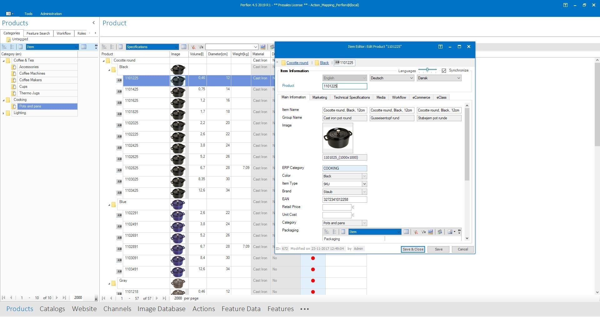 Perfion - Product Information Management