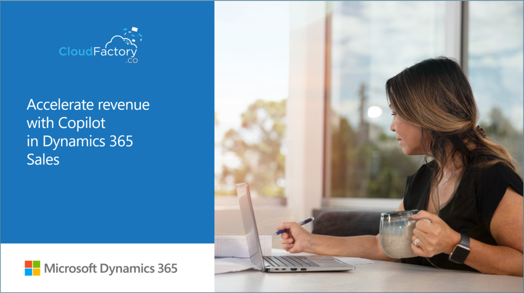 One pager - Discover Copilot in Microsoft Dynamics 365 Sales